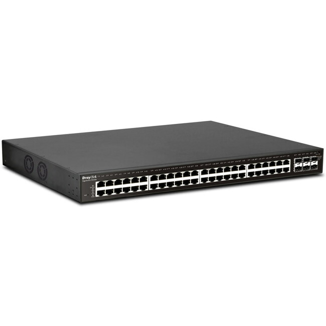 Discount DrayTek VigorSwitch P2540X VigorSwitch G2540X 48-Port Gigabit ...