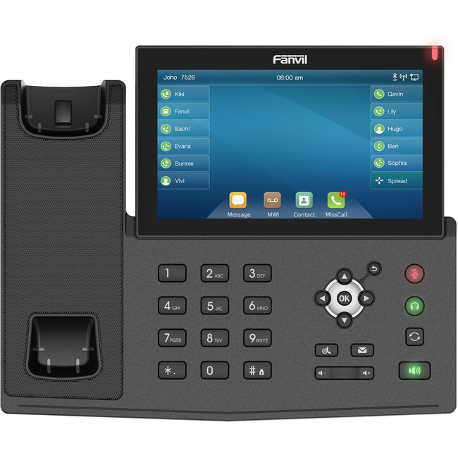 Discount Fanvil X7-V1 Enterprise Touchscreen IP Phone with Bluetooth ...